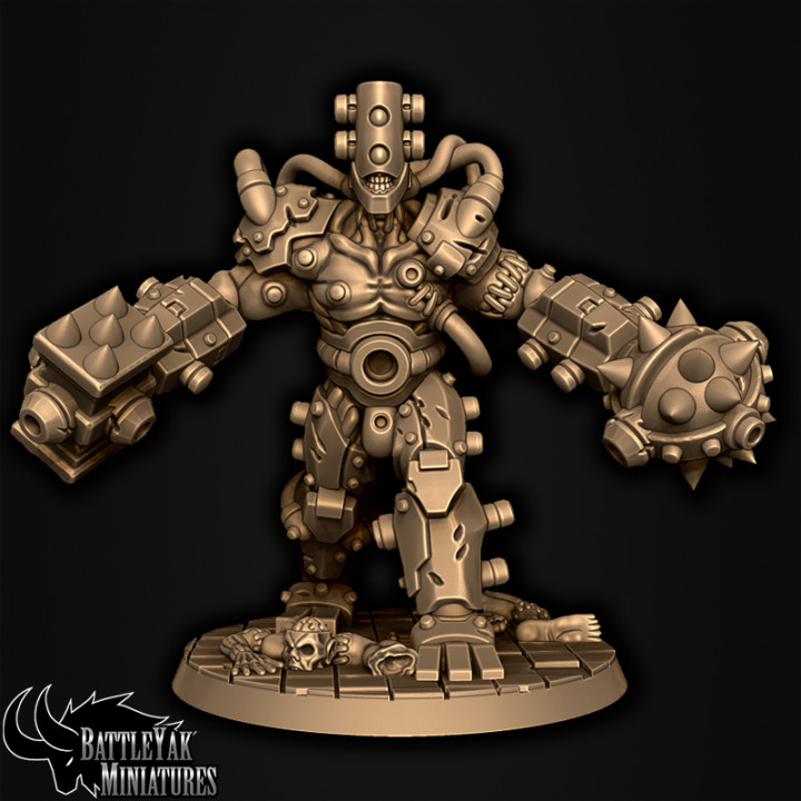 3D Printable Wargast Gallowglass B by Battle Yak Miniatures