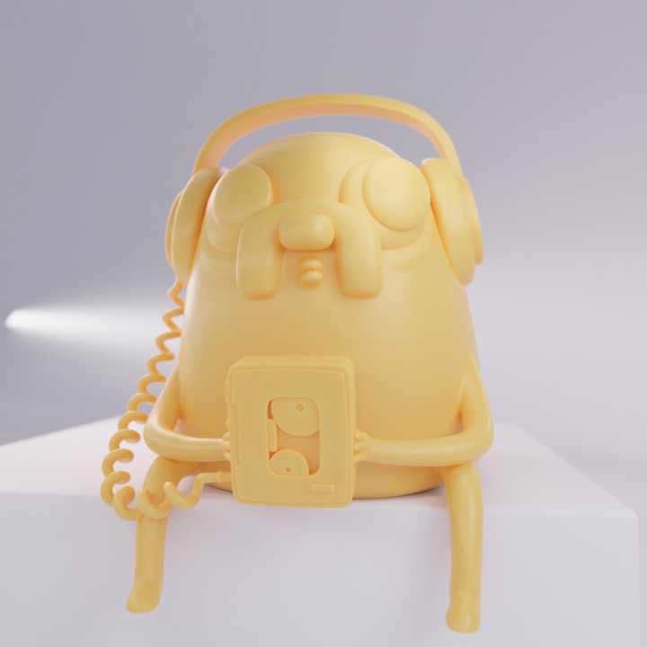 3D Printable Chill Jake by Stanislav