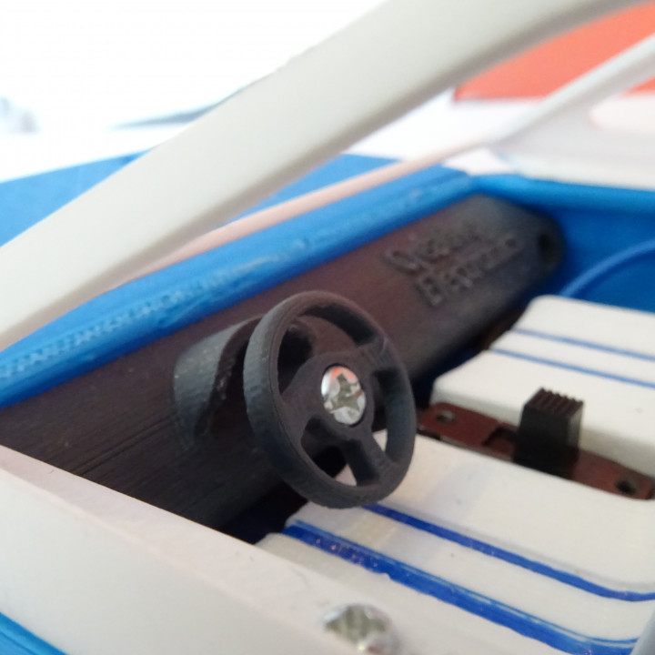 3D Printable Open RC Car V3 - Interior by Creative Electronics