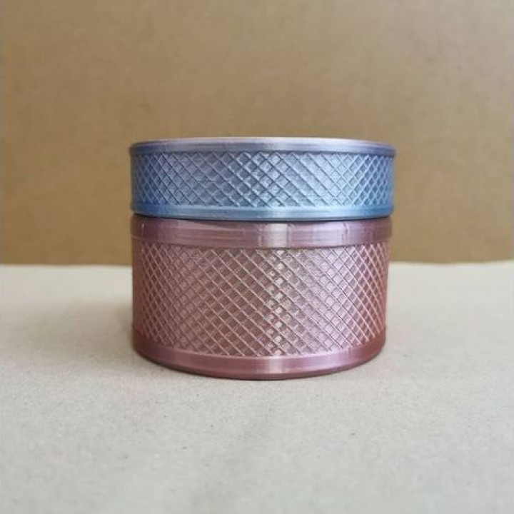 3D Printable HEVY DUTY THREADED CONTAINER by Namu3D