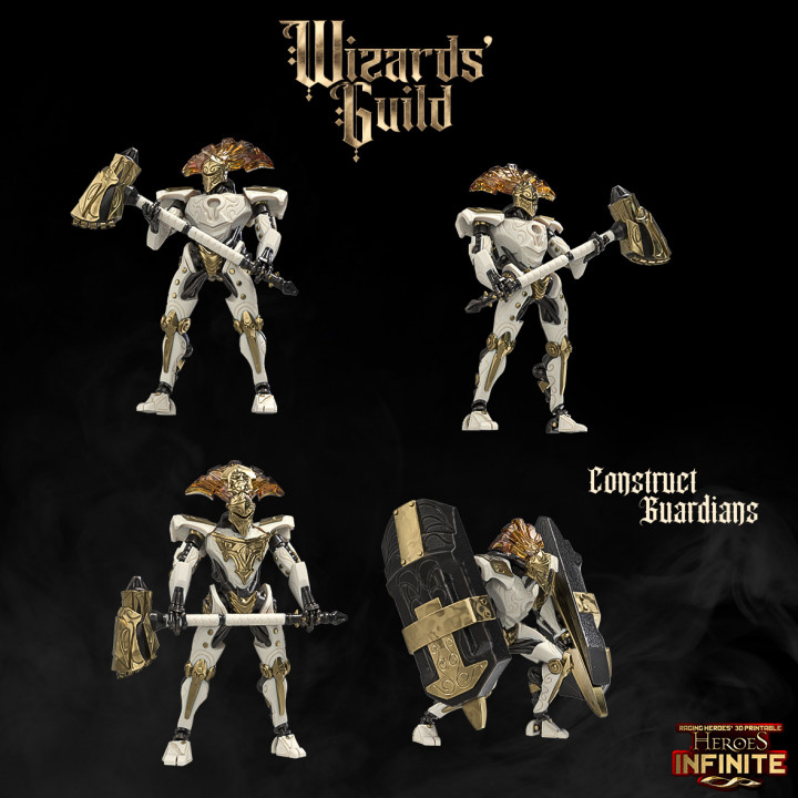 3D Printable Construct Guardians by Heroes Infinite