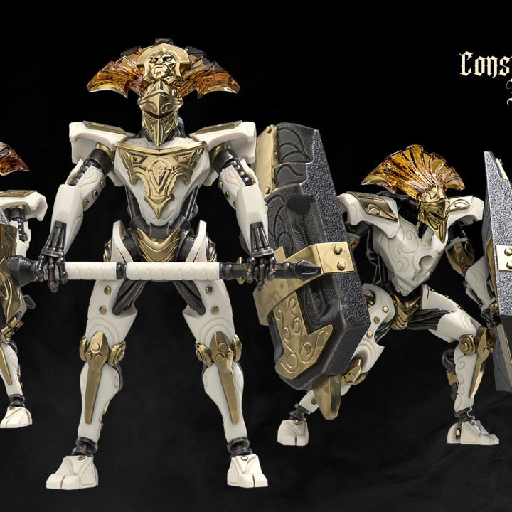 3D Printable Construct Guardians by Heroes Infinite