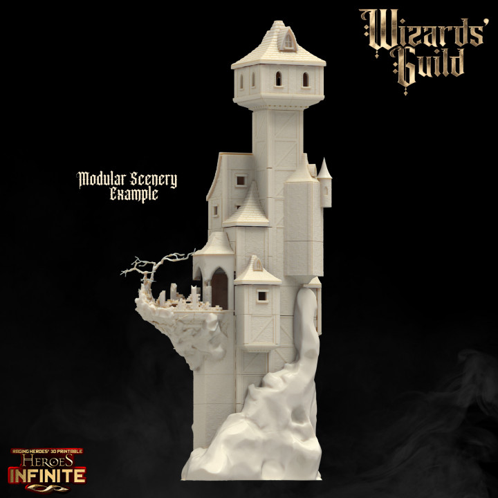 3D Printable Modular Scenery by Heroes Infinite