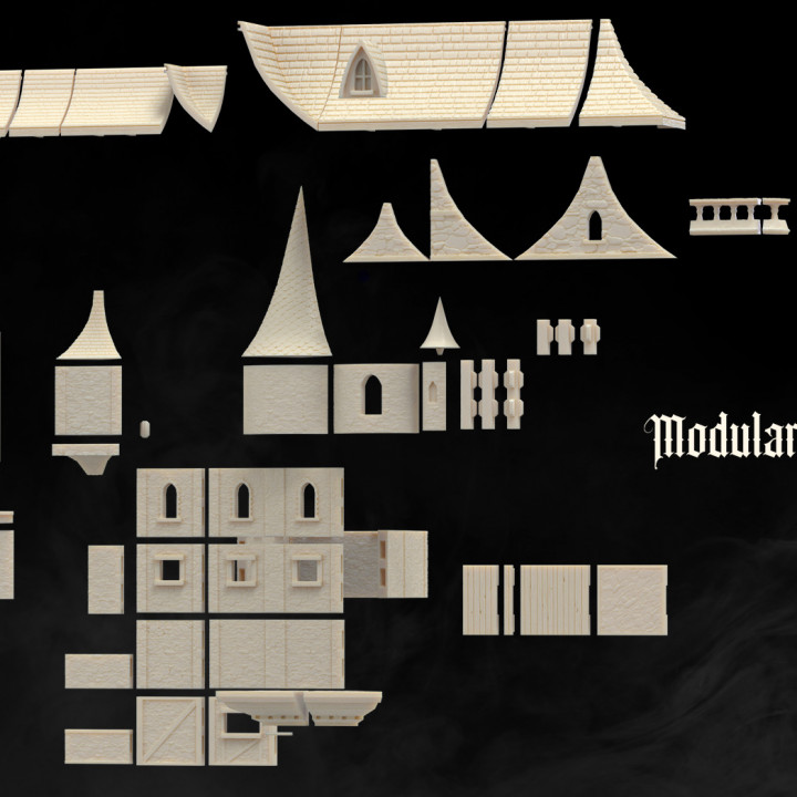 3D Printable Modular Scenery by Heroes Infinite