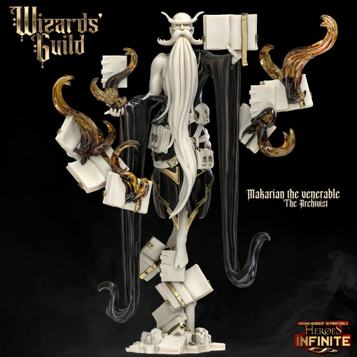 3D Printable Wizards's Guild ALL IN Pack (with Modular and Centerpiece ...