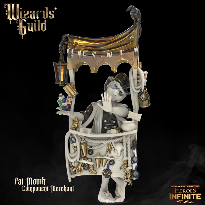 3D Printable Wizards's Guild ALL IN Pack (with Modular and Centerpiece ...
