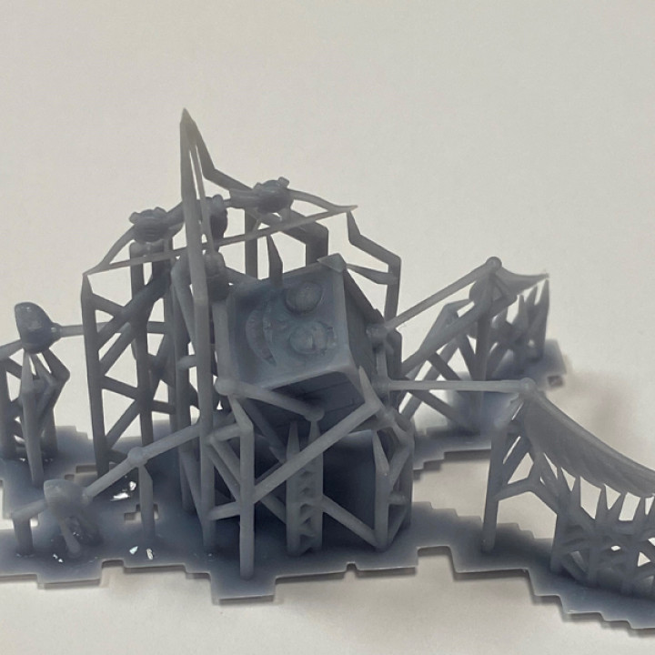 3D Printable Modron - Quadrone - Geometric Warrior by nonPareil Institute