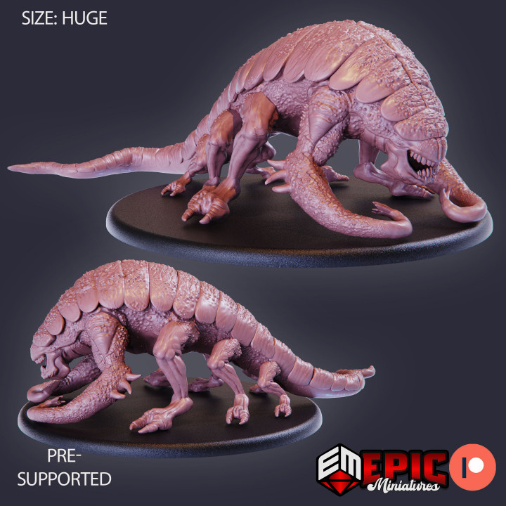 3D Printable Jungle Creeper / Giant Mushroom Insect / Terror Fungi ...