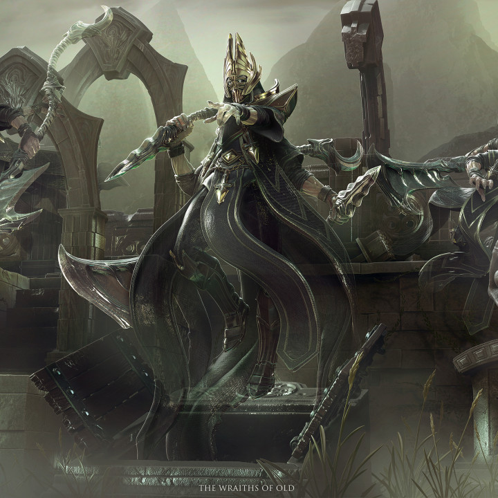 3D Printable Wraiths of Old Bundle by Alex Kolakowski