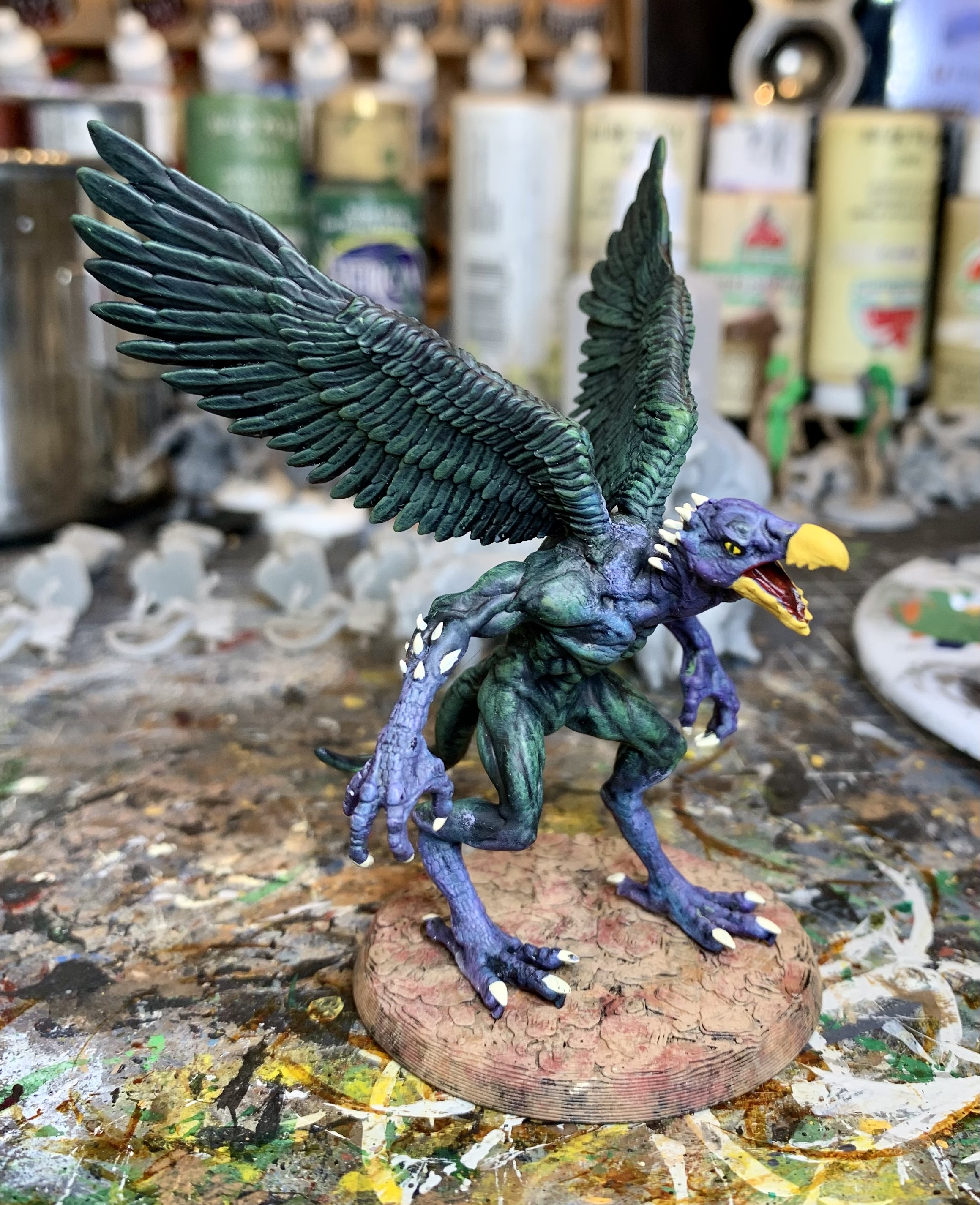 3D Printable Vrock by Realm of Paths