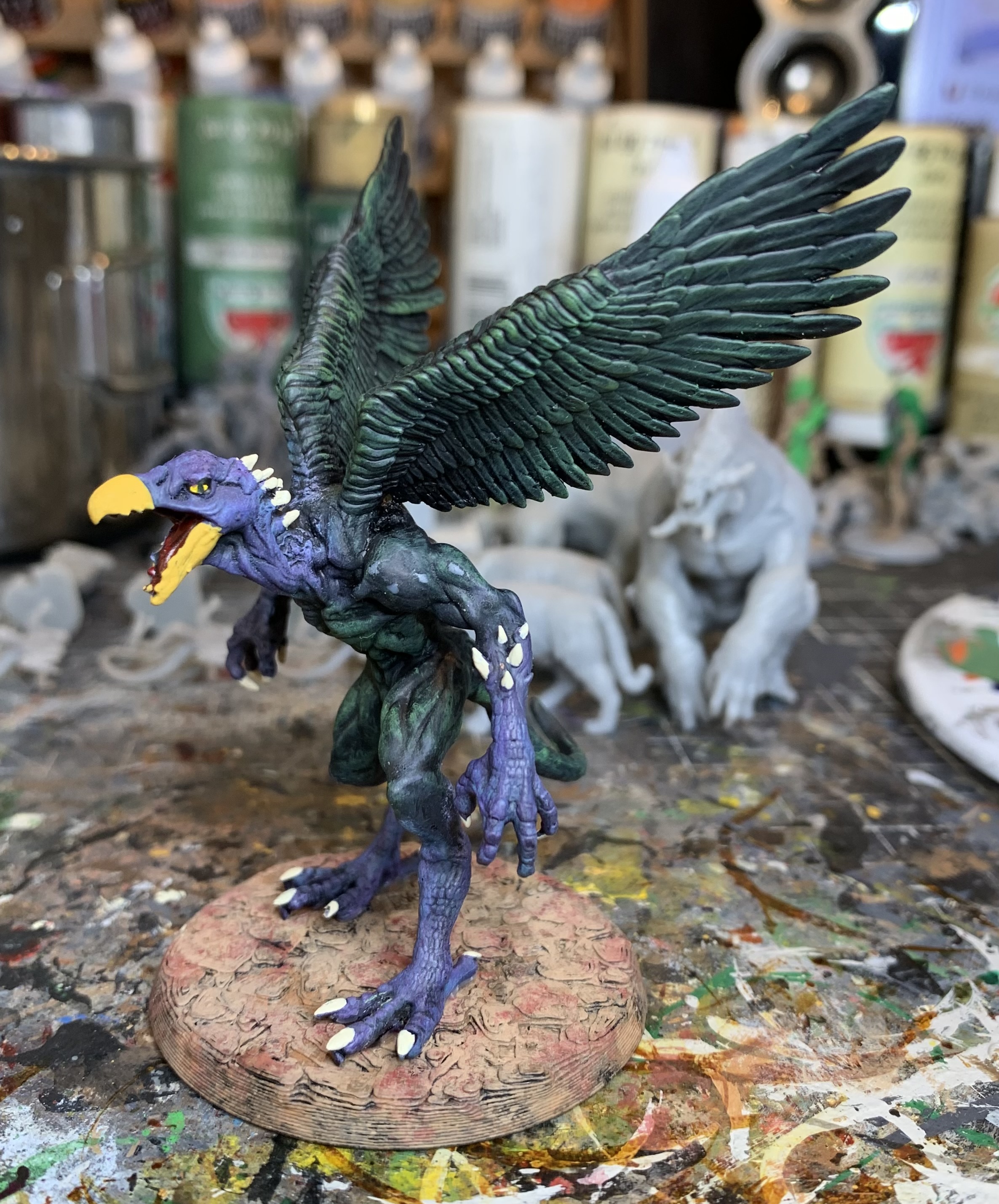 3D Printable Vrock by Realm of Paths