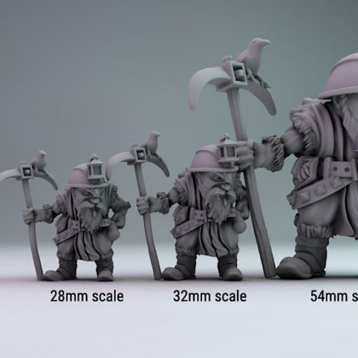 3D Printable Rough-and-Tumble base set by Crosslances