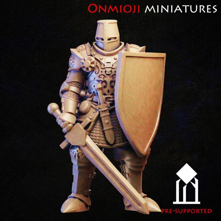 3D Printable Knight by Stanislav Kuznetsov