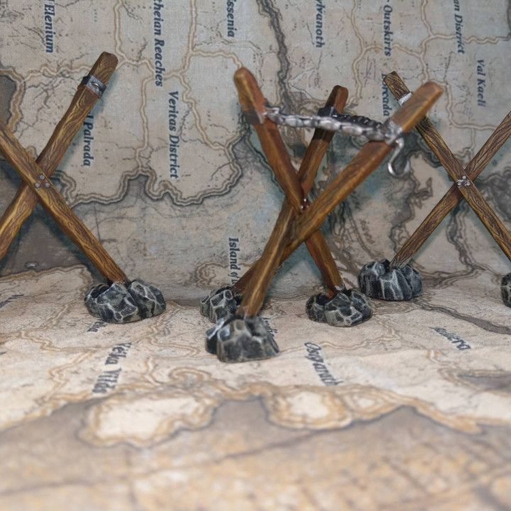 3D Printable Simple wood beams by Behold'ur Craft