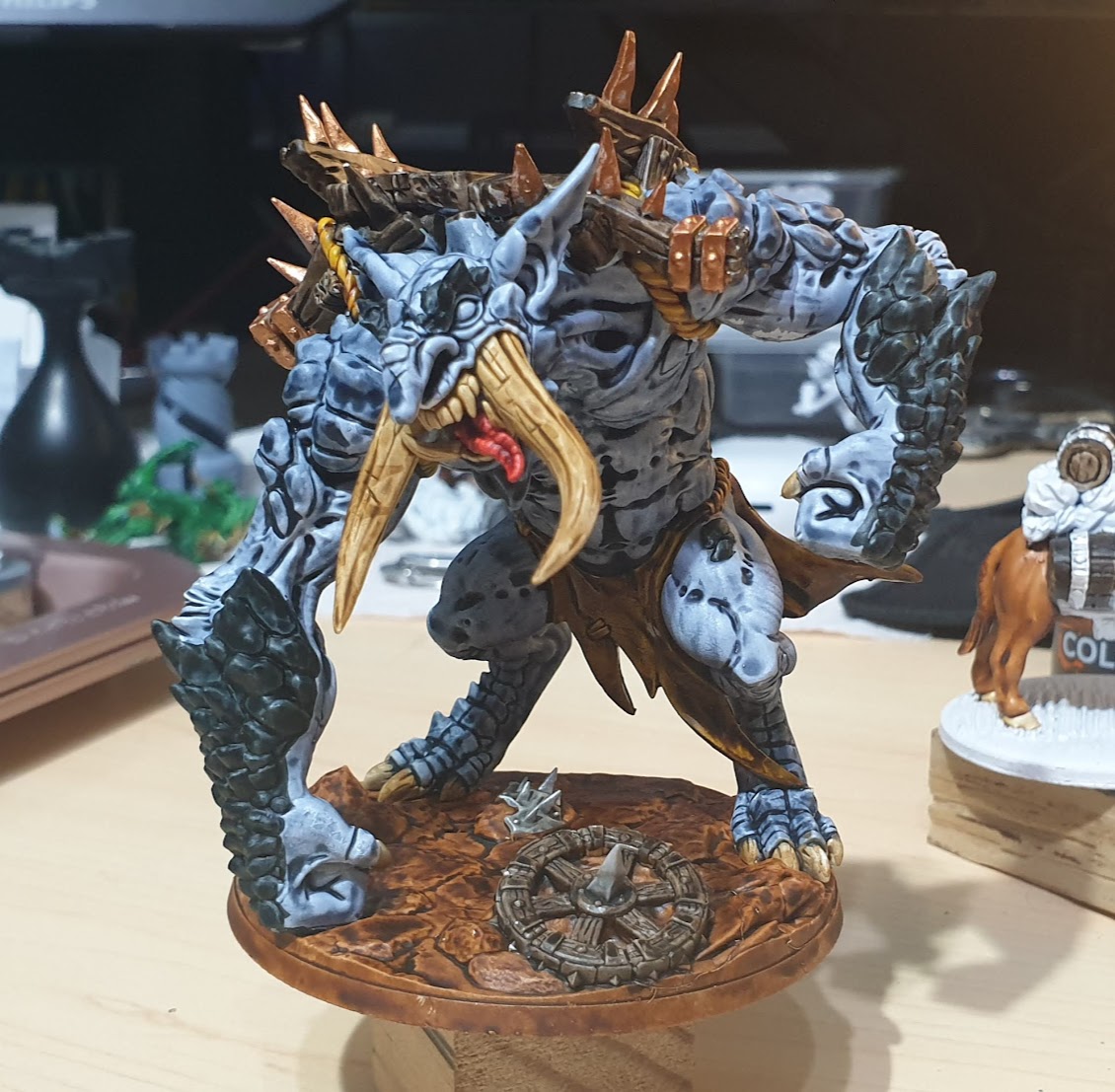 3D Printable Bogtraz on Blackrazor Rock Troll - Blackrazor Hobgoblin ...