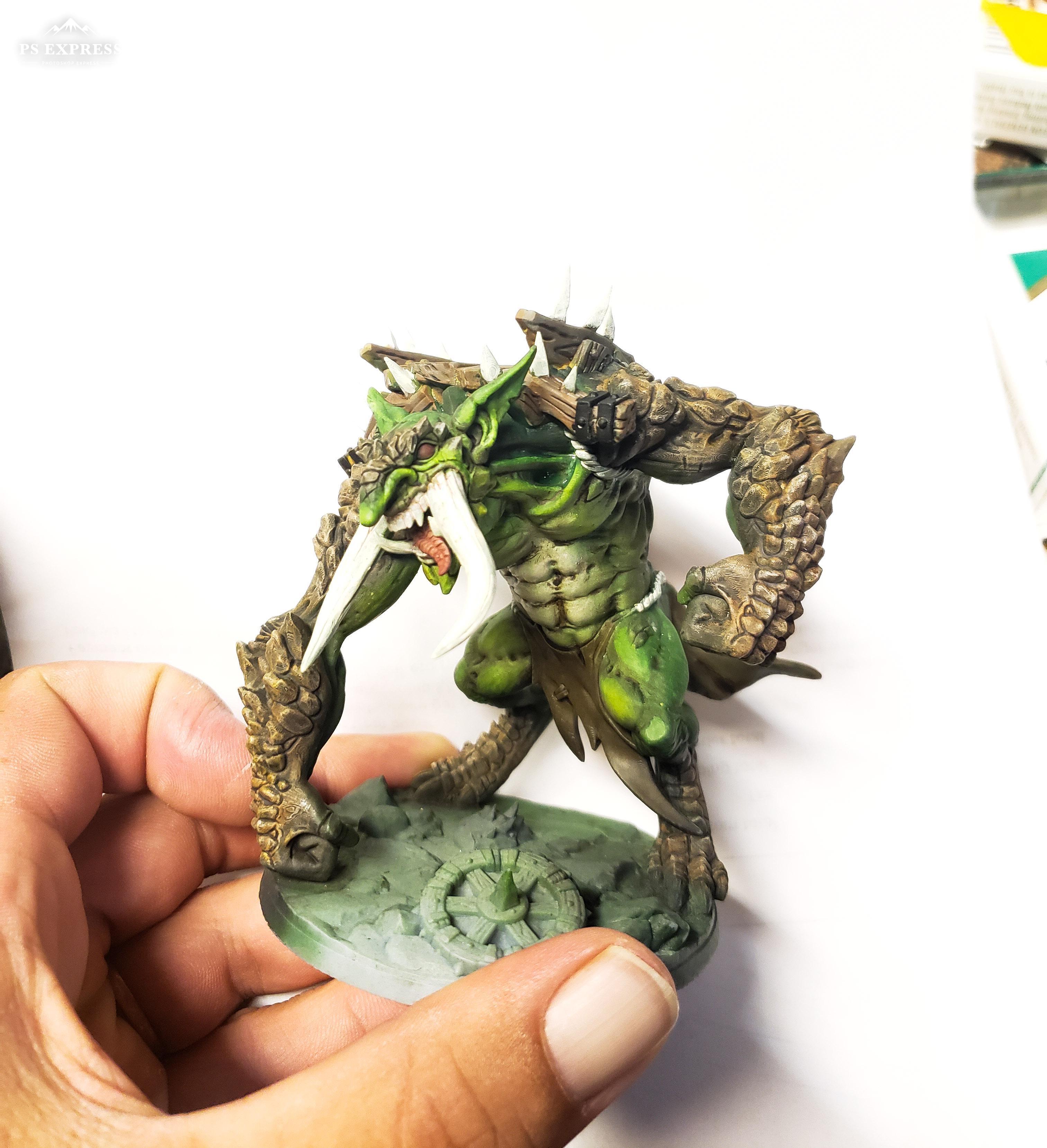 3D Printable Bogtraz on Blackrazor Rock Troll - Blackrazor Hobgoblin ...