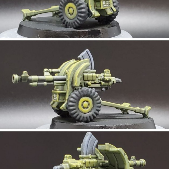 3D Printable Factorum Labs Heavy Weapons Pack 1 by Factorum Labs