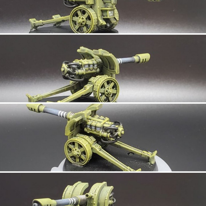 3D Printable Factorum Labs Heavy Weapons Pack 1 by Factorum Labs