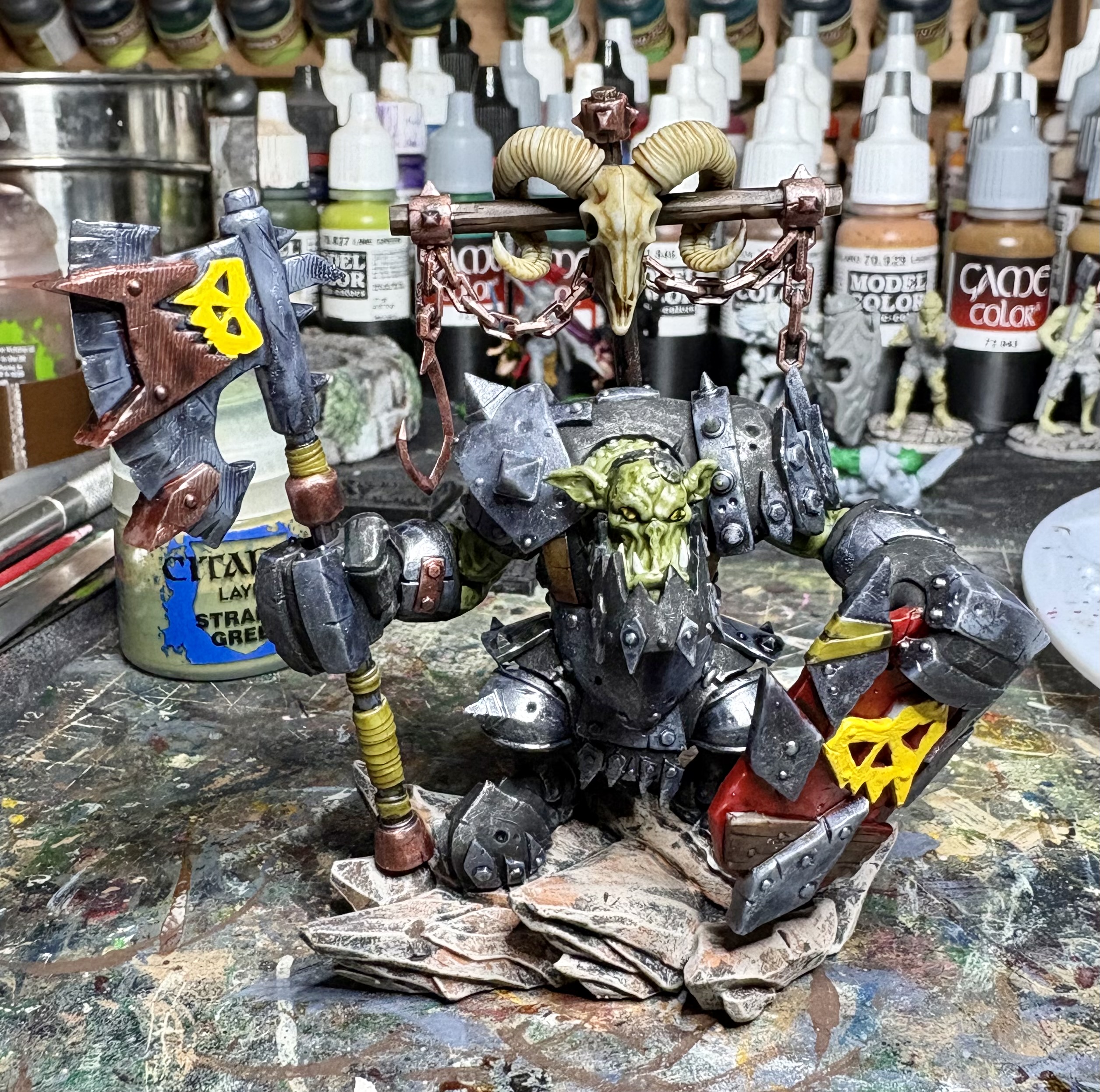3D Printable Torchlight "ORC MEGABOSS" by Torchlight Models