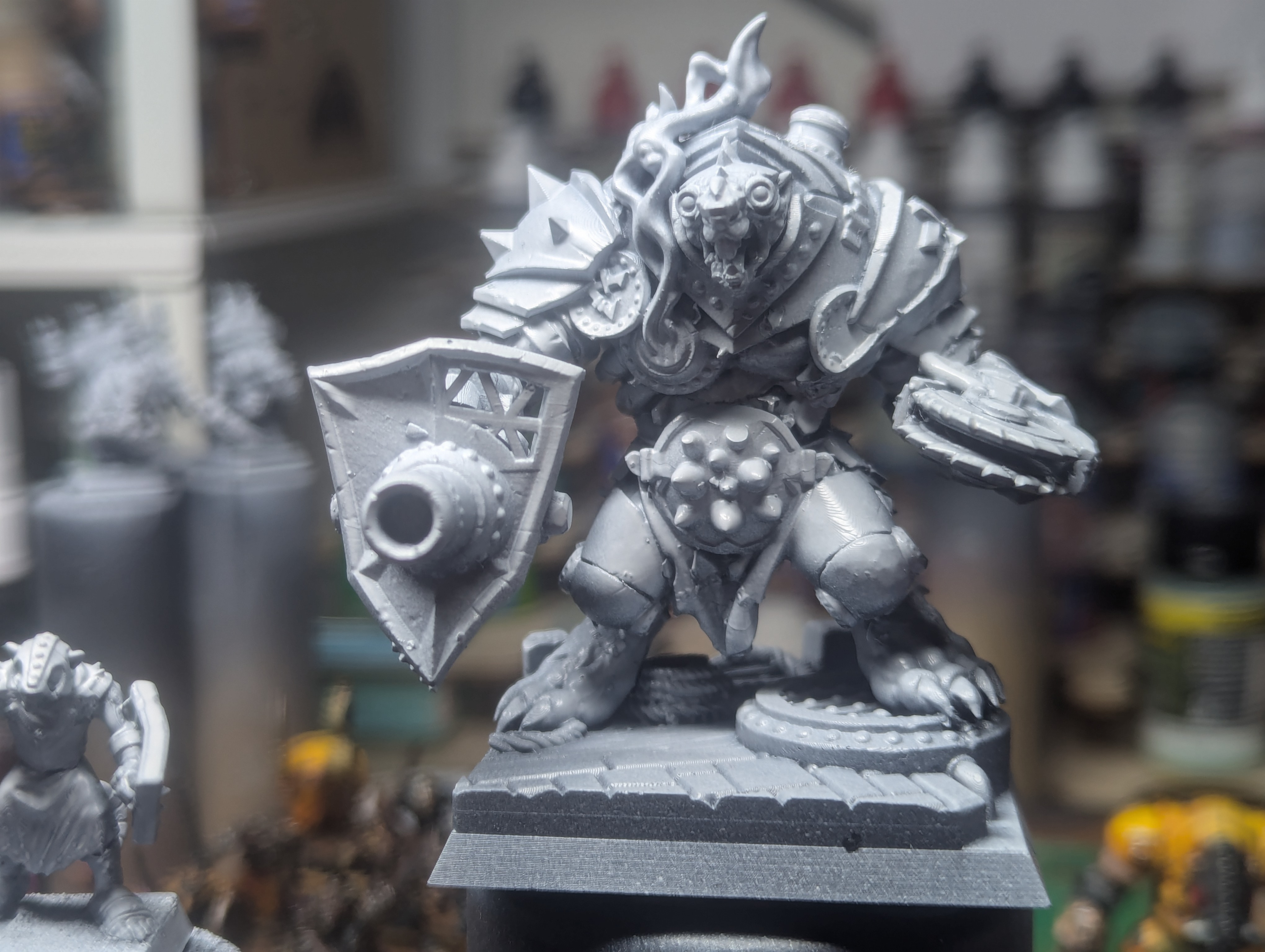 3D Printable Ratfolk Mutant Mech-Rats by Cult Miniatures