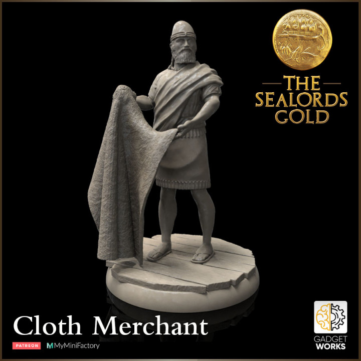 3D Printable Ancient Figures Value Pack by Gadgetworks