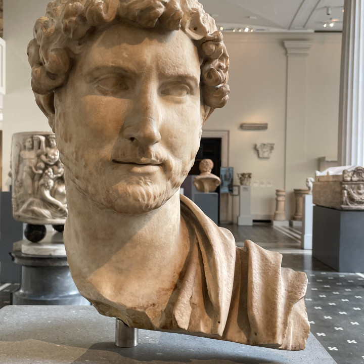 3D Printable Emperor Hadrian by Jadyn N. Marshall