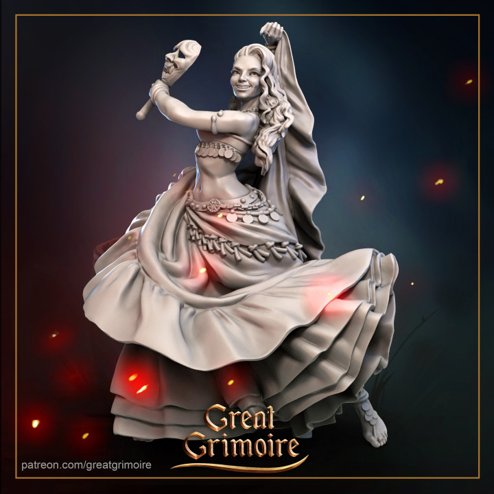3D Printable Dancer by Great Grimoire