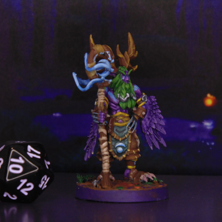 3D Printable Stormrage Night Elf calm posed - 32mm scale printable ...
