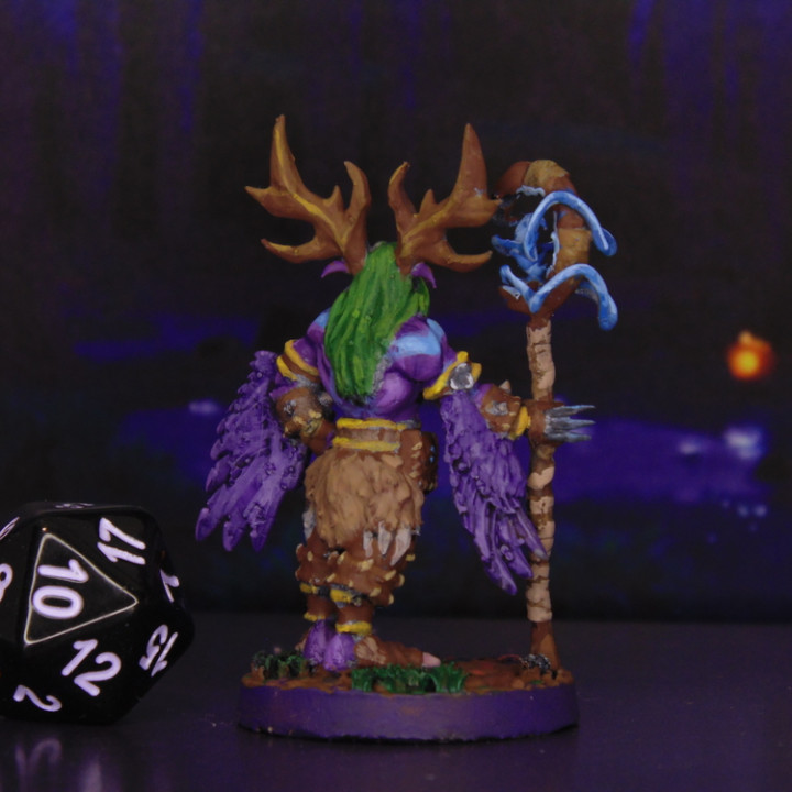 3D Printable Stormrage Night Elf calm posed - 32mm scale printable ...