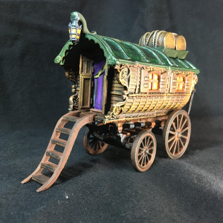 3D Printable Vardo by Great Grimoire