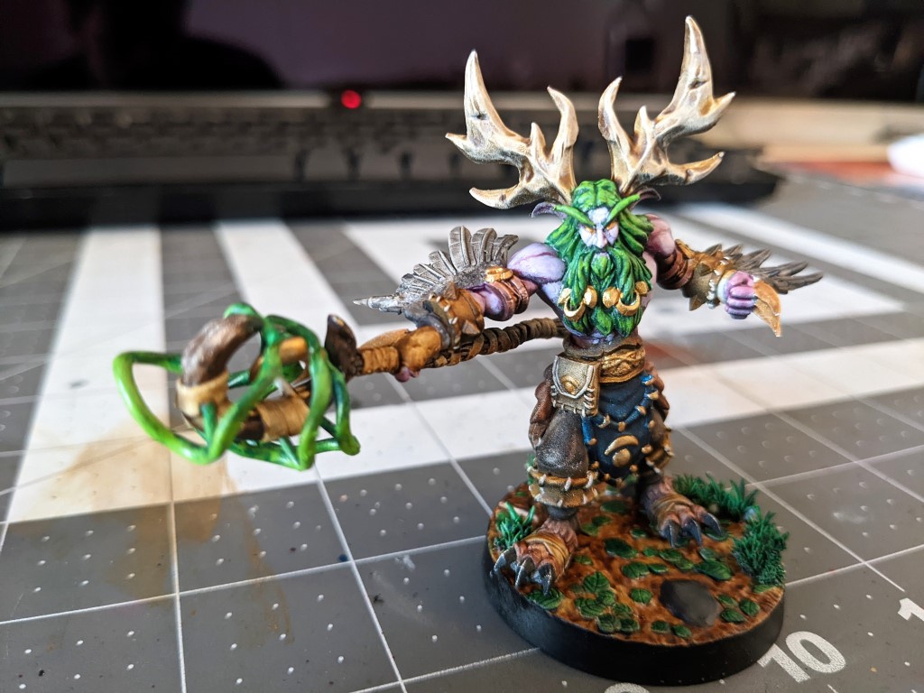 3D Printable Stormrage Night Elf attack posed - 32mm scale printable ...