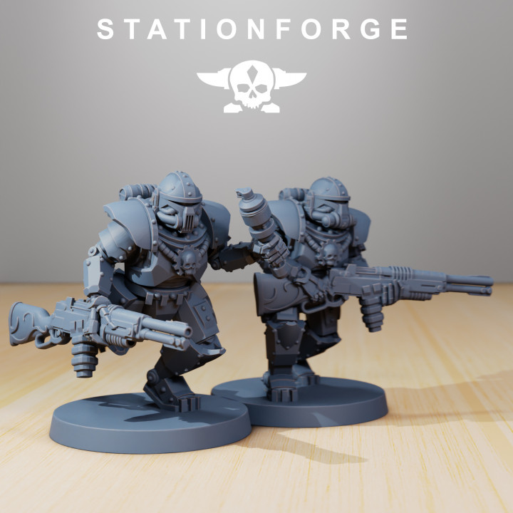 3D Printable Scavenger Frontliner Astro by Station Forge