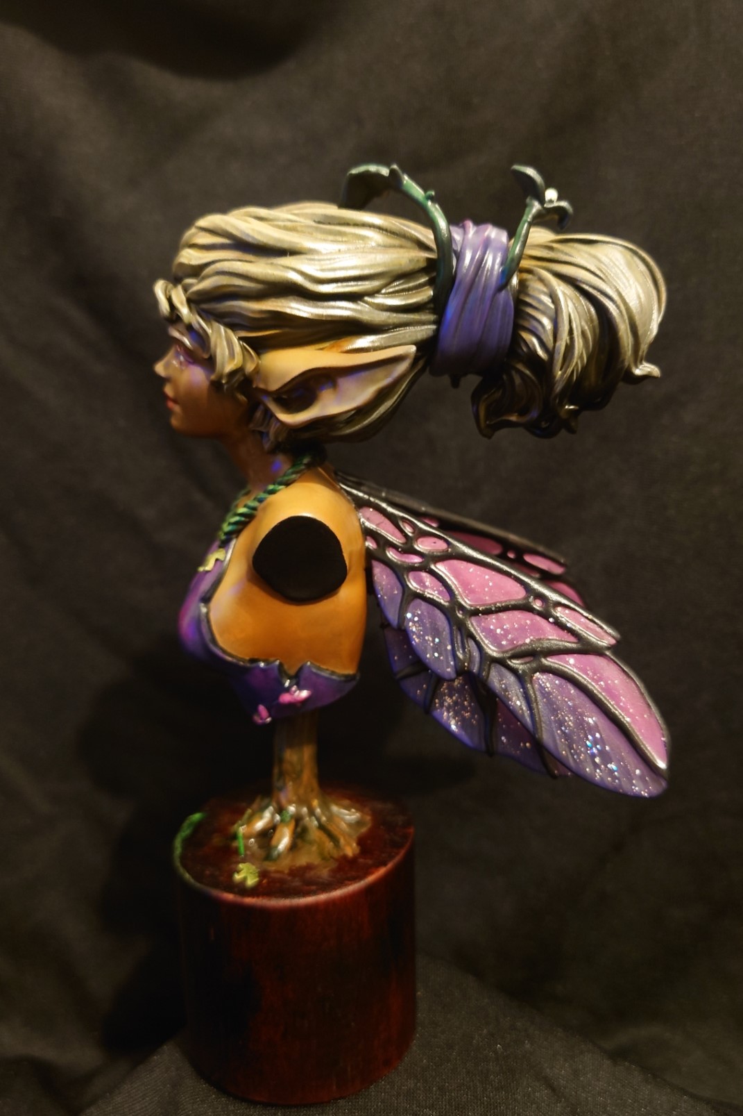 3D Printable Pixie bust pre-supported by White Werewolf Tavern