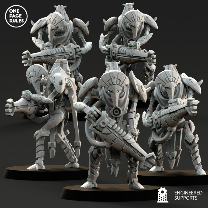3D Printable Robot Legions - Release #4 by One Page Rules