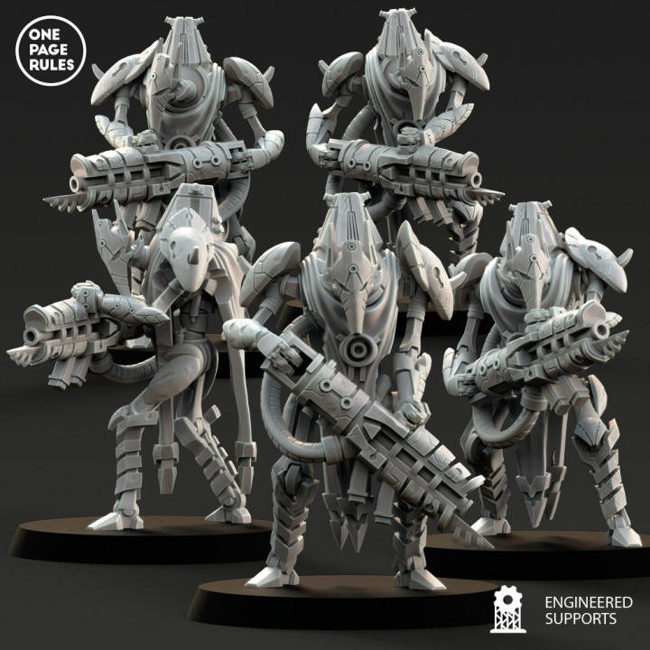 3D Printable Robot Legions - Release #4 by One Page Rules