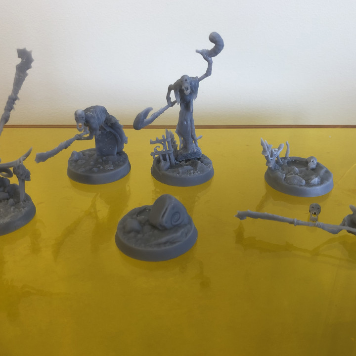 3D Printable The Wraith King's Army - The Ivory Guard by z.axis.factory