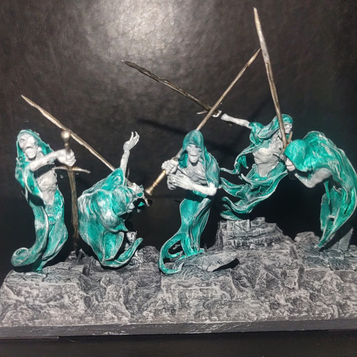 3D Print of The Wraith King's Army - The Risen Guard by florianmichaelwolf