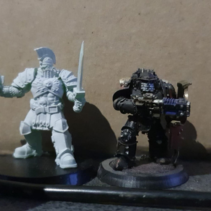 3D Printable Warriors of Unity - Hastus Line Cohort by Tagged Events