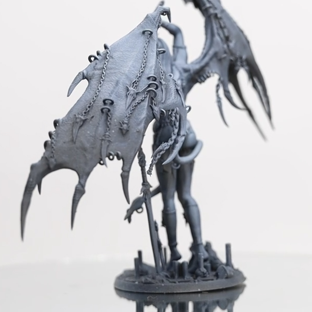 3D Printable Lamashtu 75&32mm Presupported by Printomancer