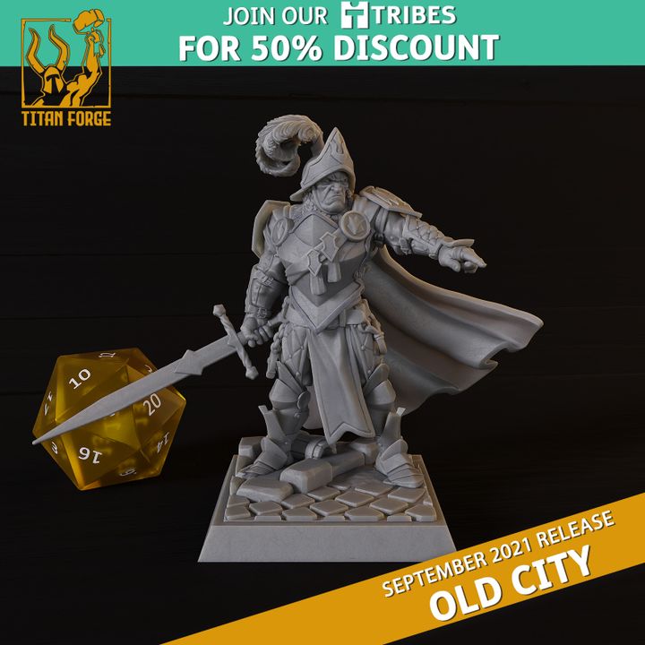 3D Printable Titan Forge Miniatures - 2021 - September - Old City by ...
