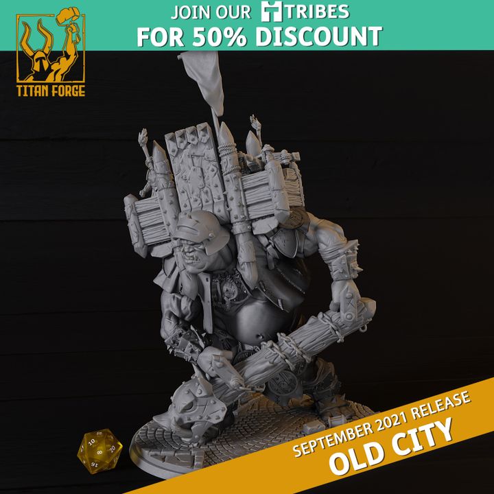 3D Printable Titan Forge Miniatures - 2021 - September - Old City by ...