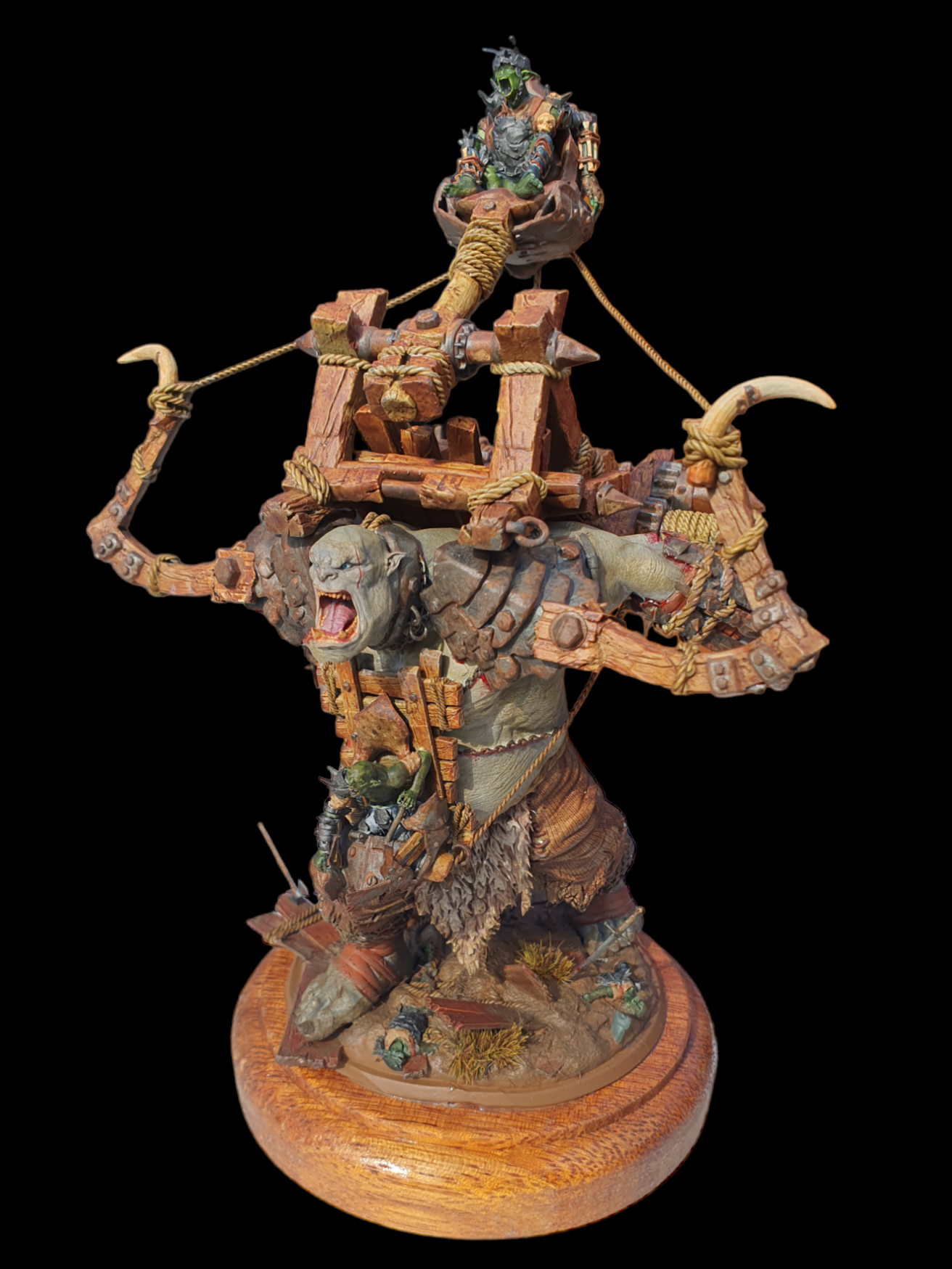 3D Printable Ogre siege by Rescale Miniatures