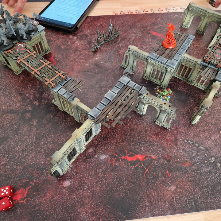 3D Print of Fantasy Ruins - Modular Building Blocks to Make The Ruined ...