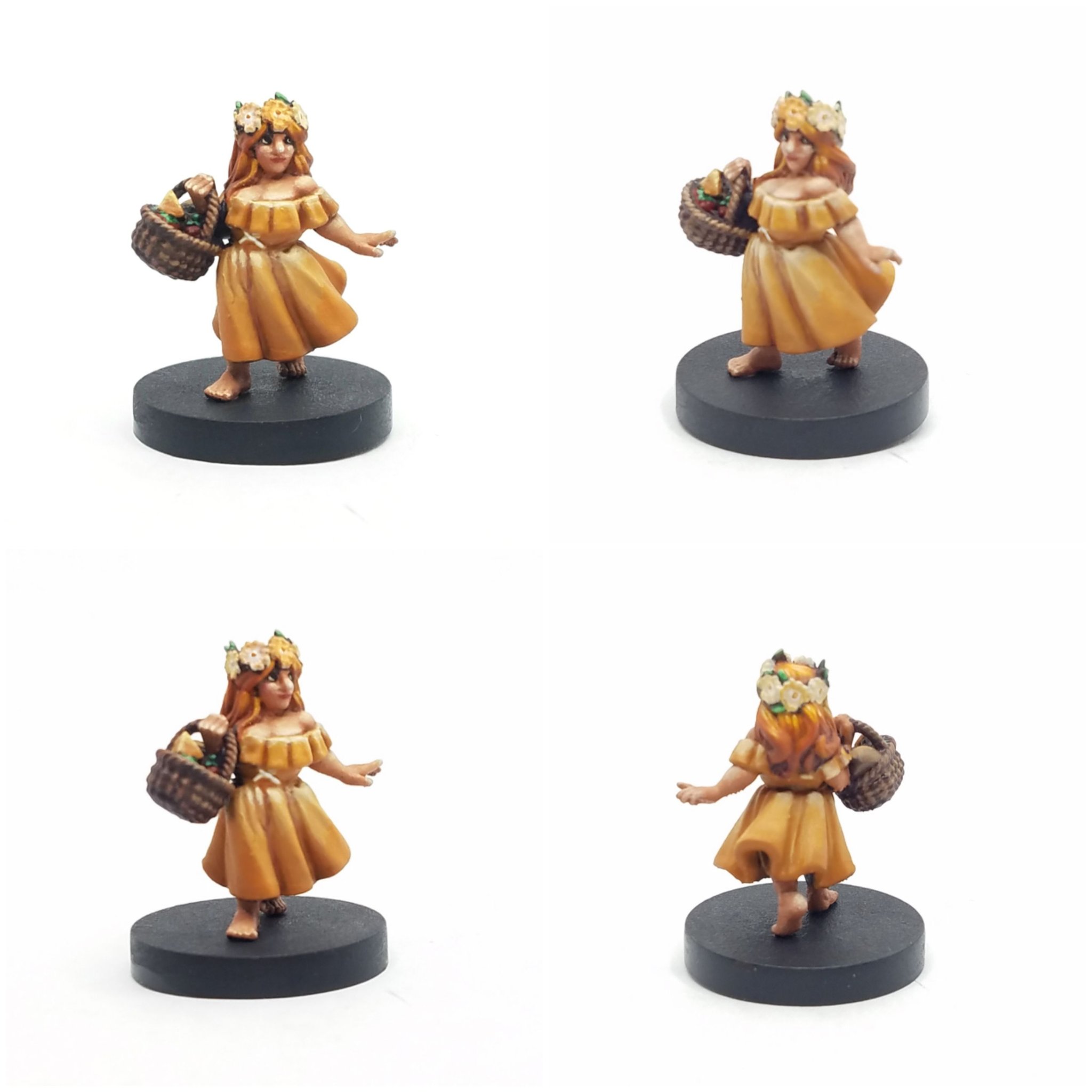 3D Printable Dwarf Lady [PRE-SUPPORTED] by Vae Victis Miniatures