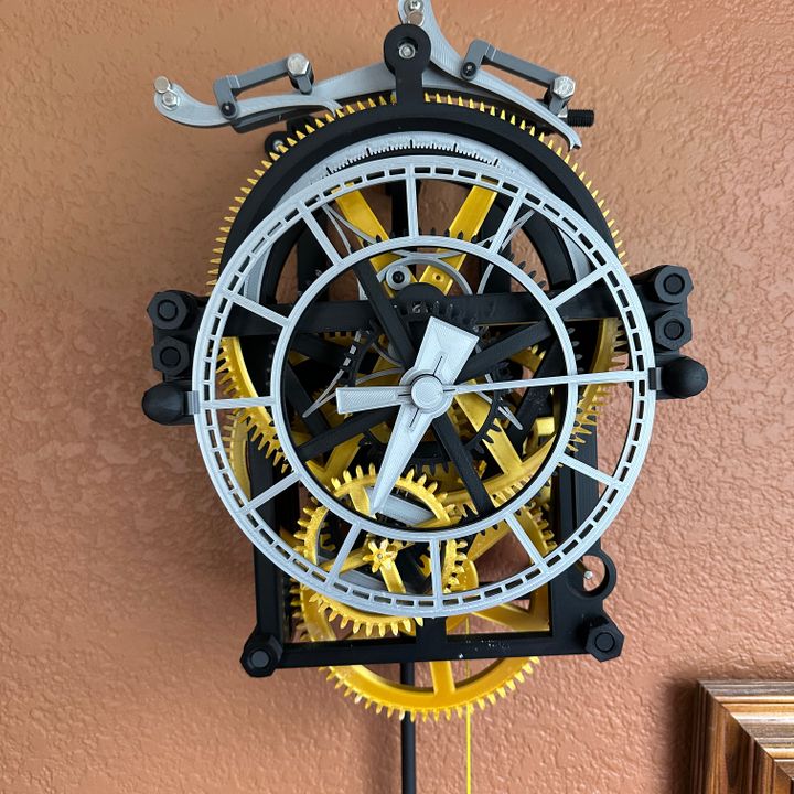 3D Print of Grasshopper clock by Nodak