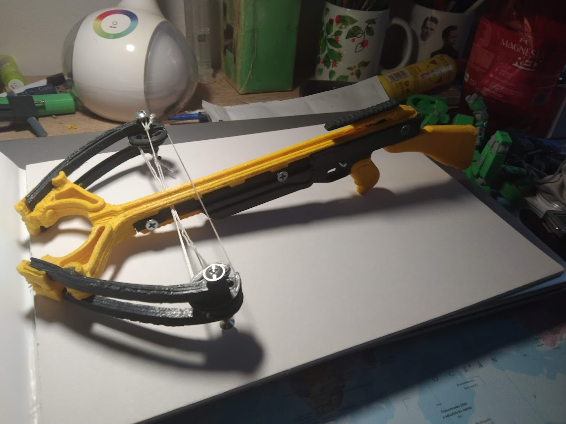 3D Printable Crossbow 1/4 Scale by Sky Ha