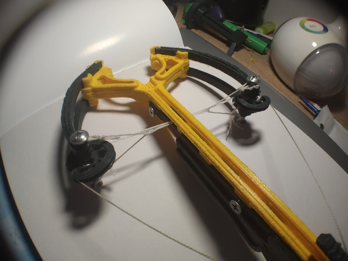 3D Printable Crossbow 1/4 Scale by Sky Ha