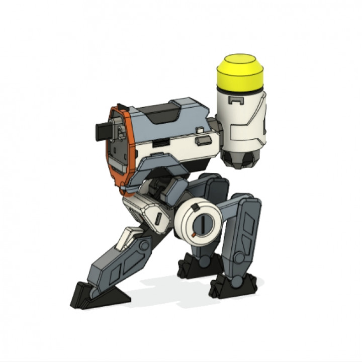 3D Printable Killjoy's Turret - Valorant by Keegan Menezes