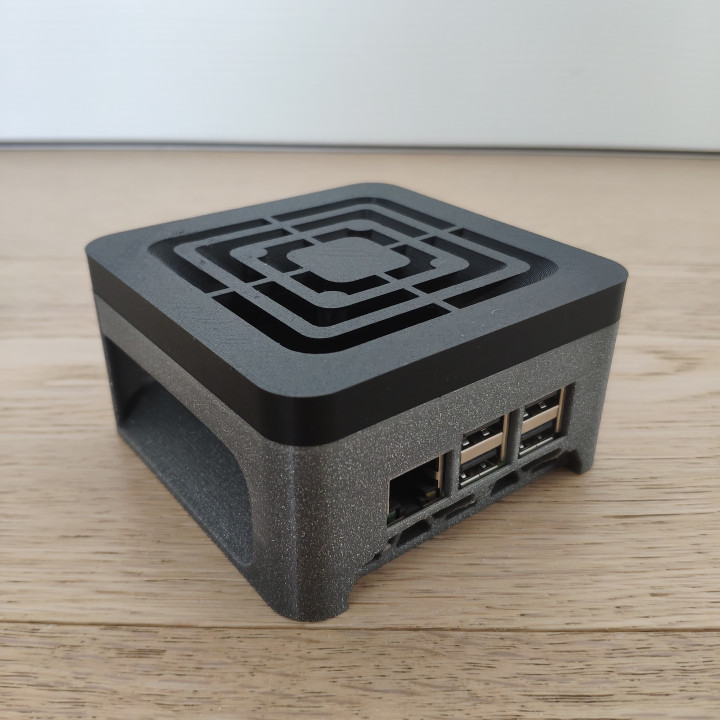 3D Printable RPI 3B AND 4B CASE by Kevin Thomas