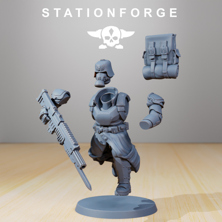 3D Printable Grim Guard by Station Forge